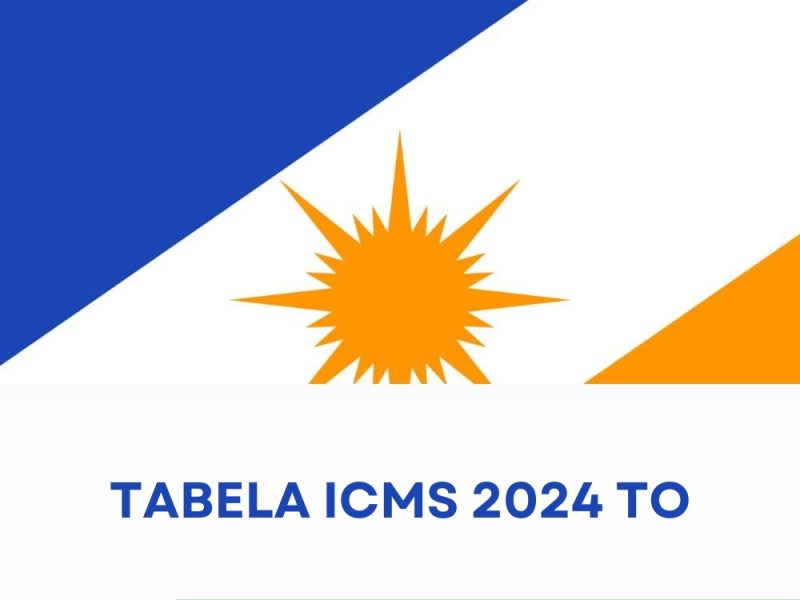 Tabela do ICMS Tocantins Atualizada